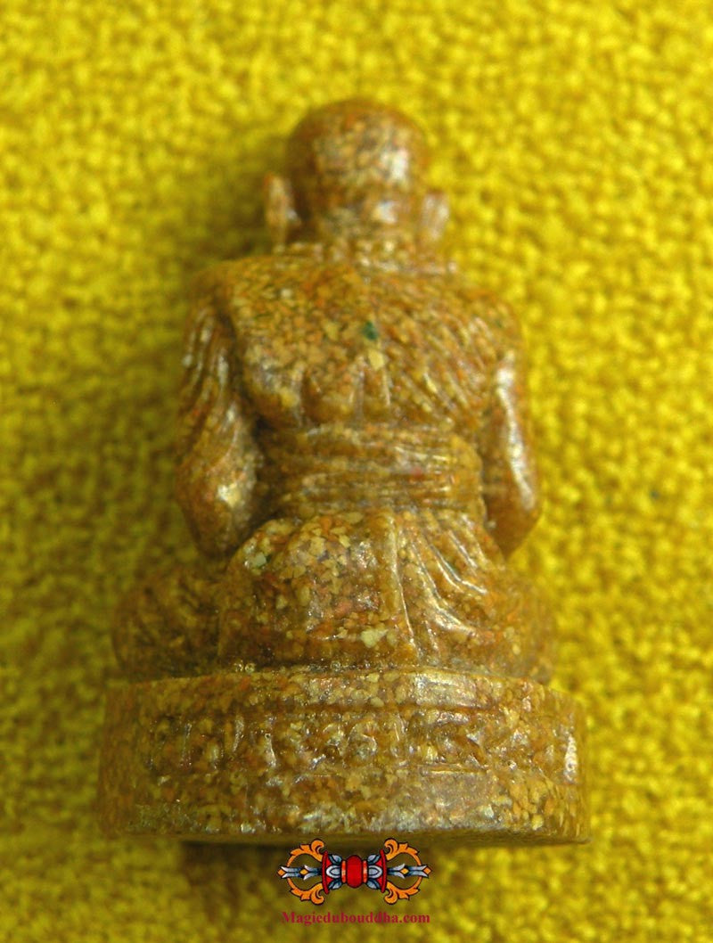 Roop Lor amulet made of ancient tiles of the Most Venerable LP Phromma ...