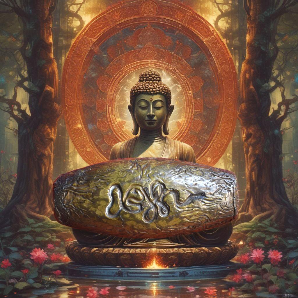 Large Ancient Sakot Look Pearl – Lineage of the Most Venerable Luang P ...