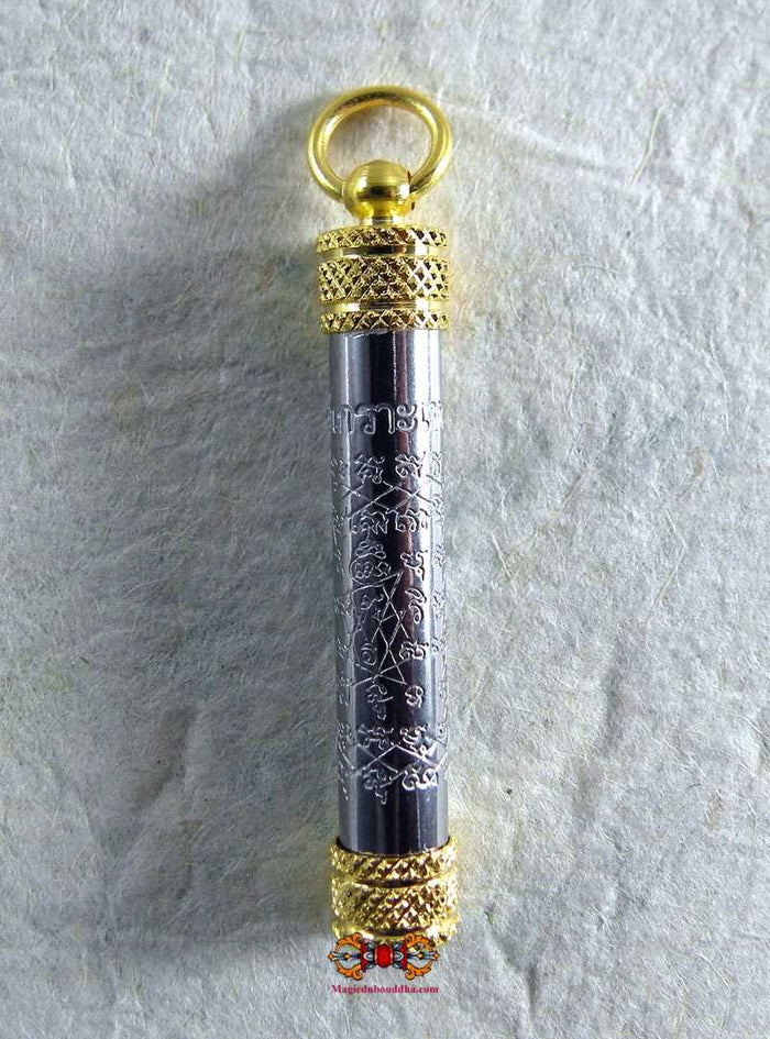 Puissante amulette protectrice Takut Yant Kropetch - Armure de diamant ...